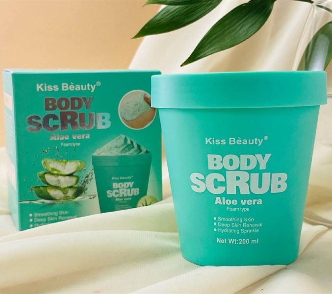 Exfoliante Corporal Aloe Vera KissB – Maute Store